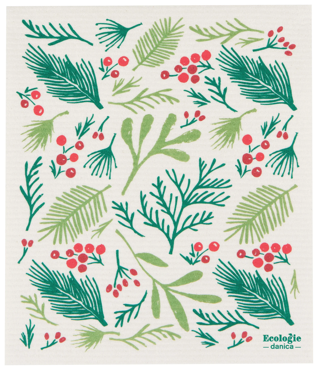Bough & Berry Sponge Cloth Mat (L) – Forest Makers